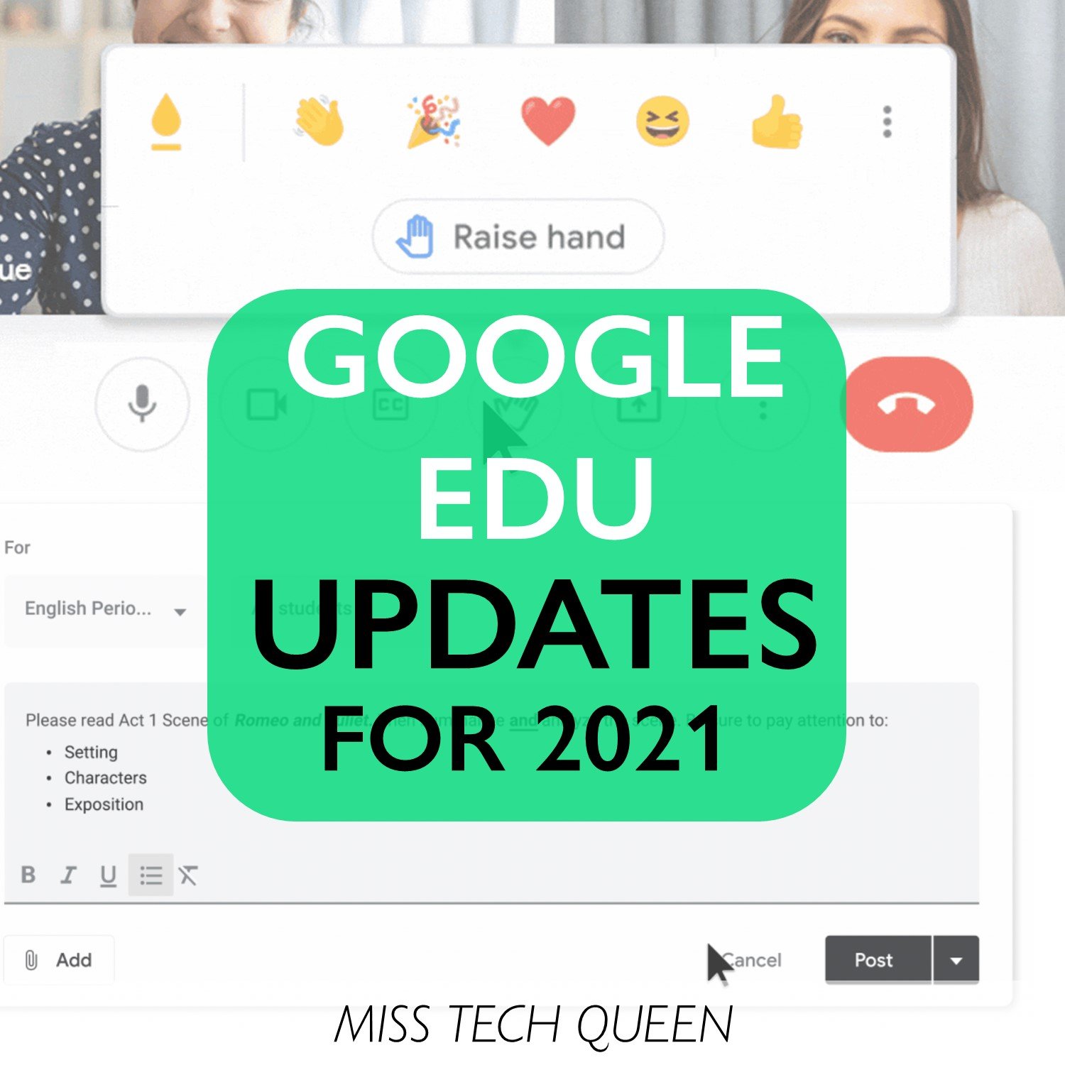 GOOGLE EDU UPDATES for 2021 - Miss Tech Queen
