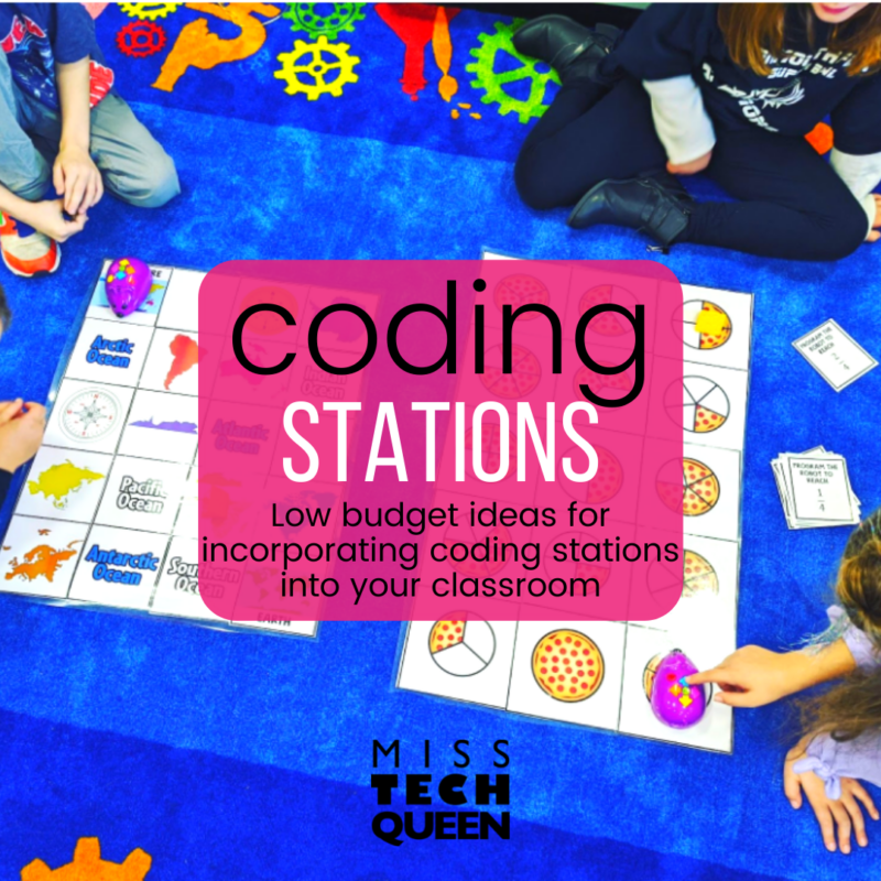Coding Stations in the Classroom - Miss Tech Queen