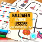 Halloween Ozobot Lessons Your Students Will Love - Miss Tech Queen