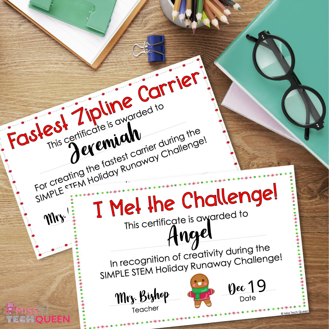 5 Christmas STEM Challenges Your Students Will Love - Miss Tech Queen