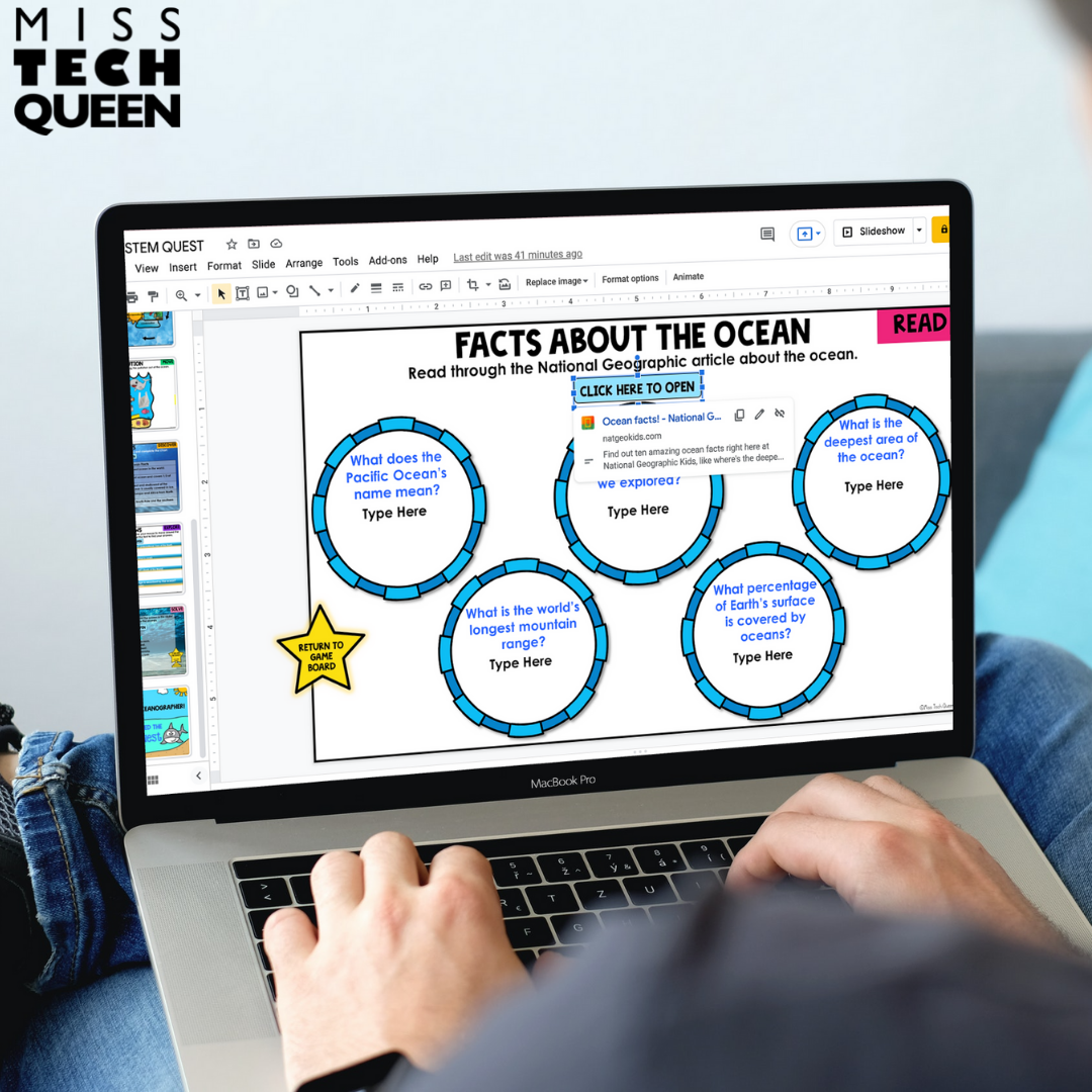 Virtual Field Trips and Real World Learning with STEM Quest - Miss Tech ...