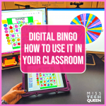 Digital Bingo How to Use it in Your Classroom - Miss Tech Queen