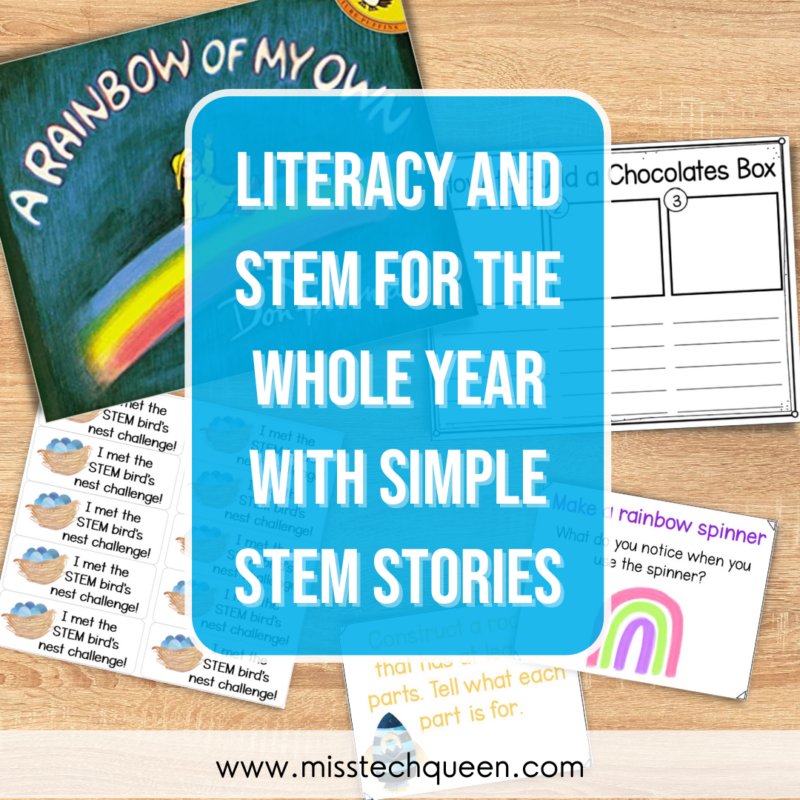 Literacy and STEM with Simple STEM Stories - Miss Tech Queen
