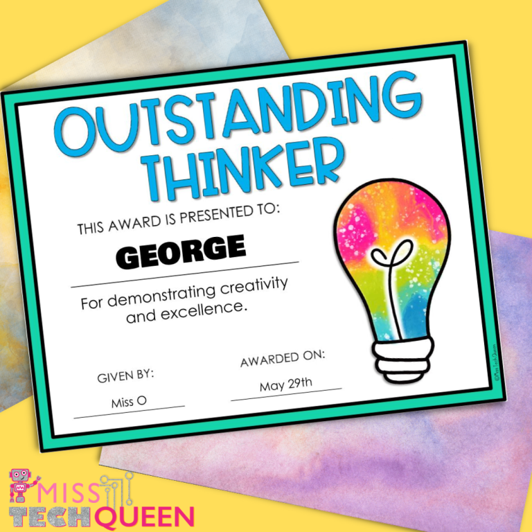 End of the Year STEM Awards for Awesome Kids - Miss Tech Queen