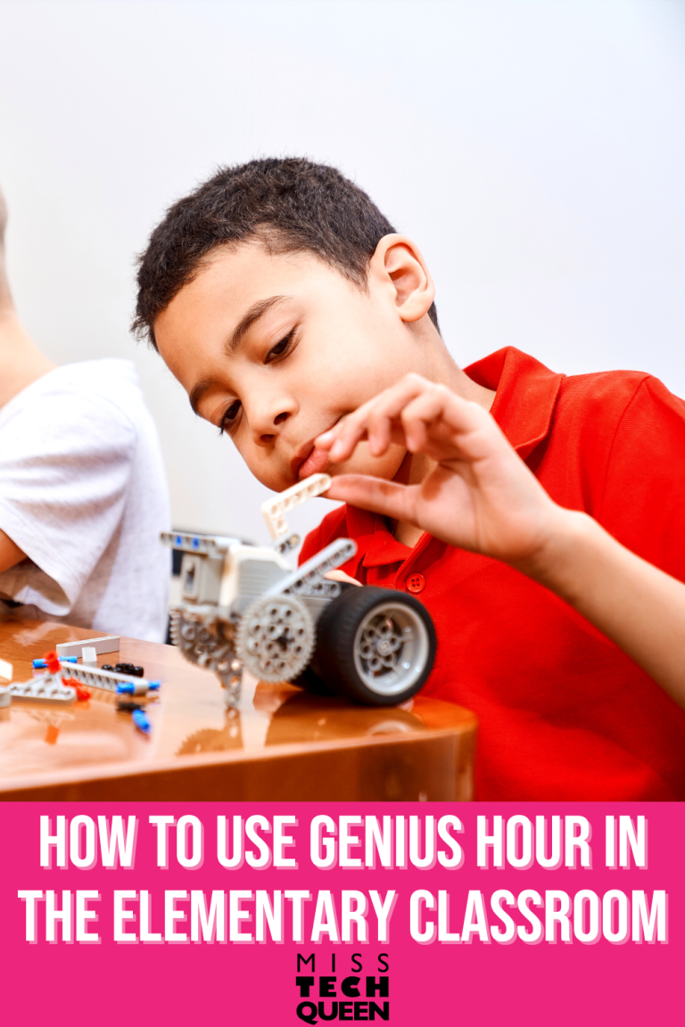 How to use Genius Hour in the Elementary Classroom - Miss Tech Queen