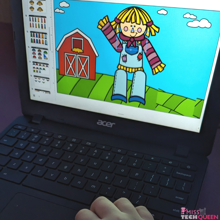 Practice Mouse Skills with Build a Character Activities - Miss Tech Queen