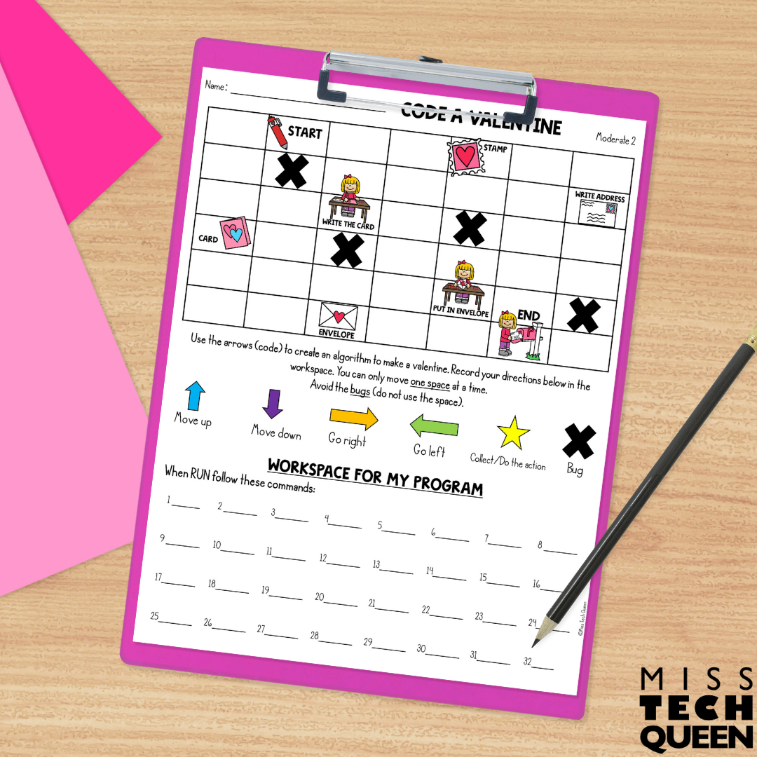 Coding Activities for a Tech-Savvy Valentine's Day Celebration - Miss ...