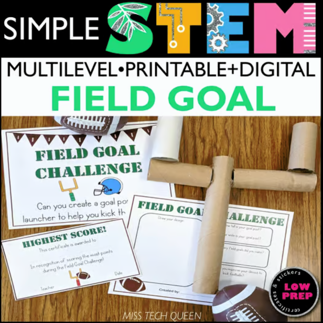 Football STEM Ideas That Make You Say "Touchdown!" - Miss Tech Queen