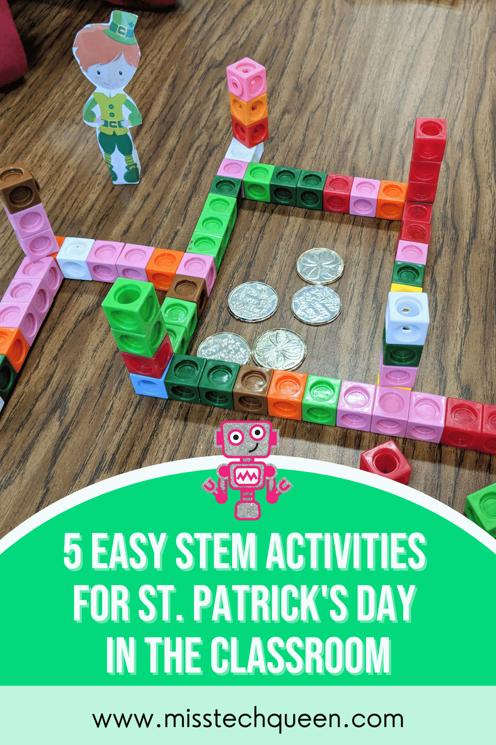 5 St. Patrick's Day Easy STEM Activities for Elementary - Miss Tech Queen