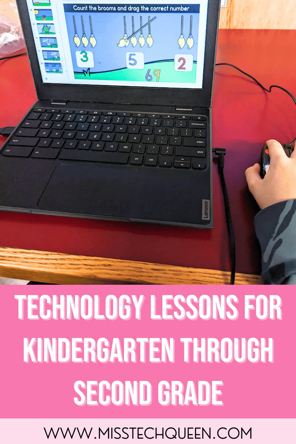 Technology Lessons for Kindergarten Through Second Grade - Miss Tech Queen