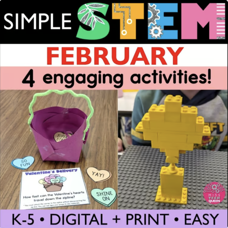 7 Fun and Engaging February STEM Activities - Miss Tech Queen
